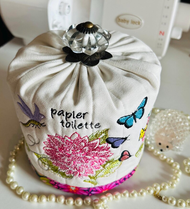 NEW!, Toilet Paper Cover, Vintage-style Knobs, Unique SLIDE-ON Design ...
