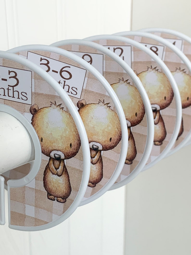 Baby Closet Dividers Clothes Organizers Clothes Dividers Size Dividers ...
