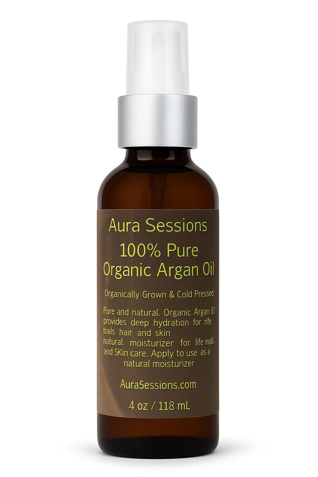 Certified Organic Pure Argan Oil | Not De-odorized - Etsy