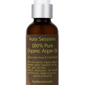 Certified Organic Pure Argan Oil | Not De-odorized - Etsy