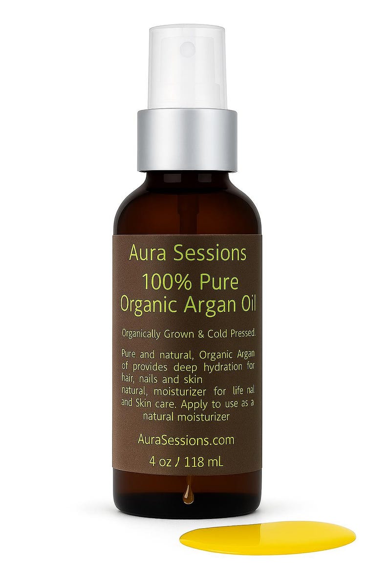 Certified Organic Pure Argan Oil | Not De-odorized - Etsy