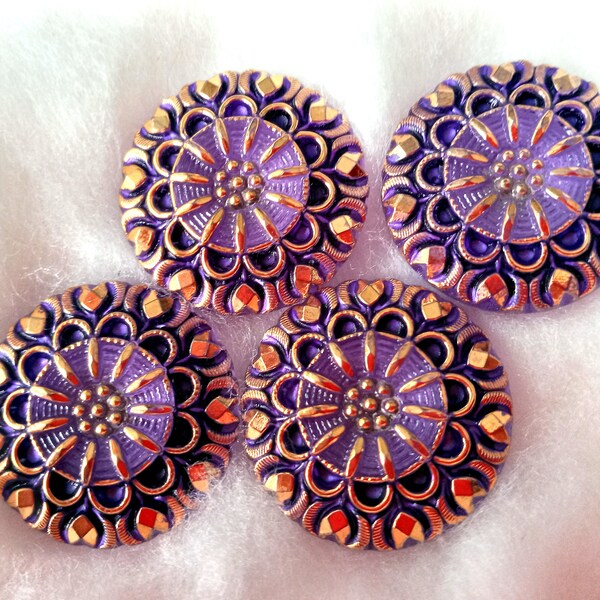 Czech Glass Buttons - Etsy