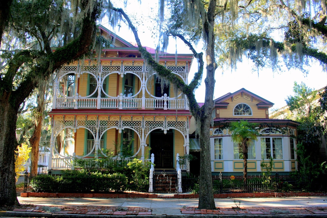 The Gingerbread House in Savannah, Georgia (11 X 14) . the Photographer ...