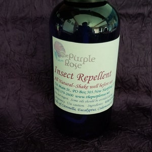 Purple Rose Insect Repellent All-natural Aromatherapy Spray - Etsy