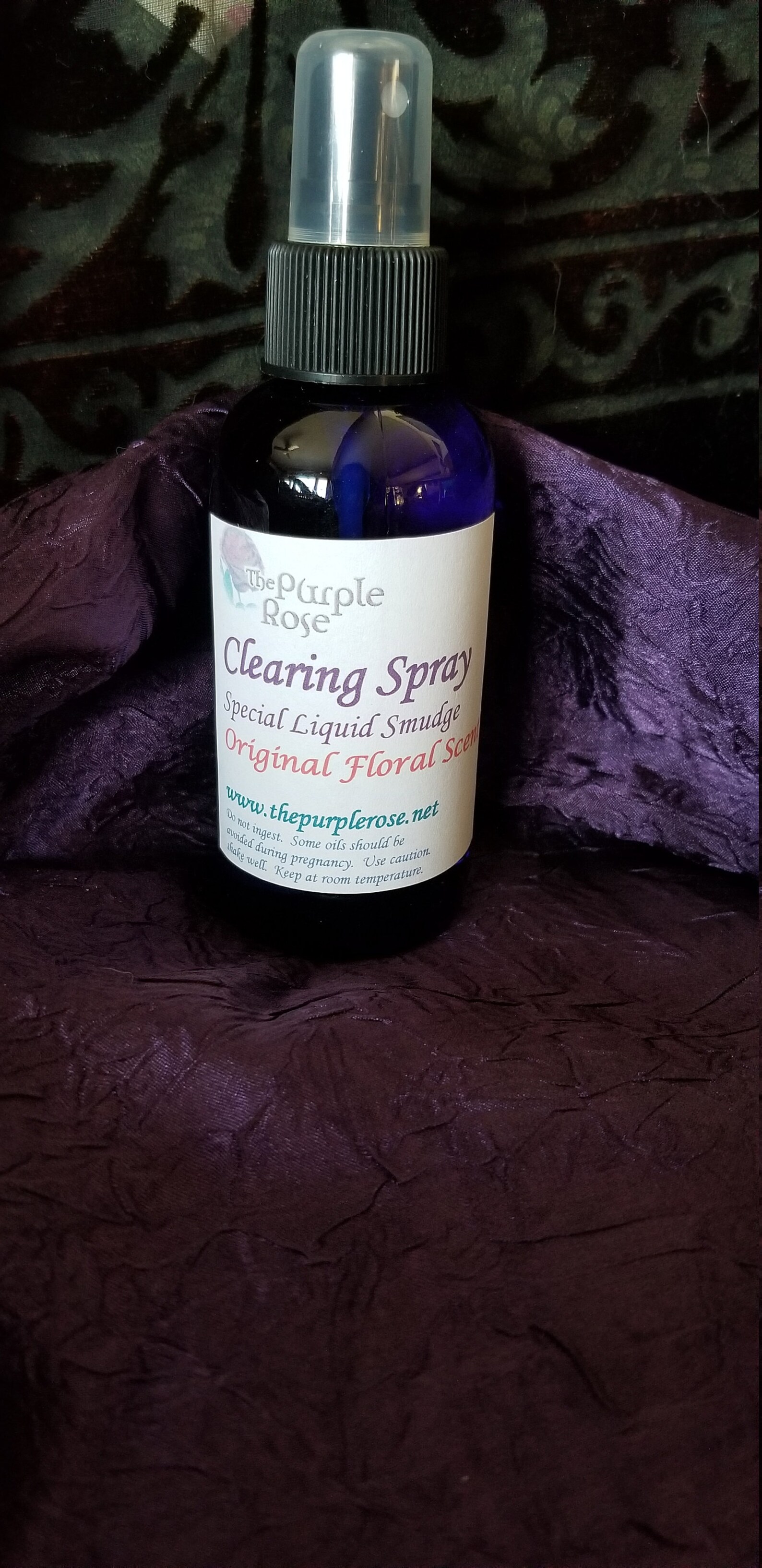 Natural Liquid Sage Smudge Clearing Spray Original Floral Scent - Etsy