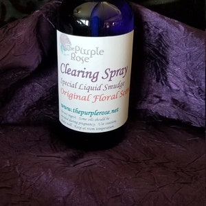 Natural Liquid Sage Smudge Clearing Spray Original Floral Scent - Etsy