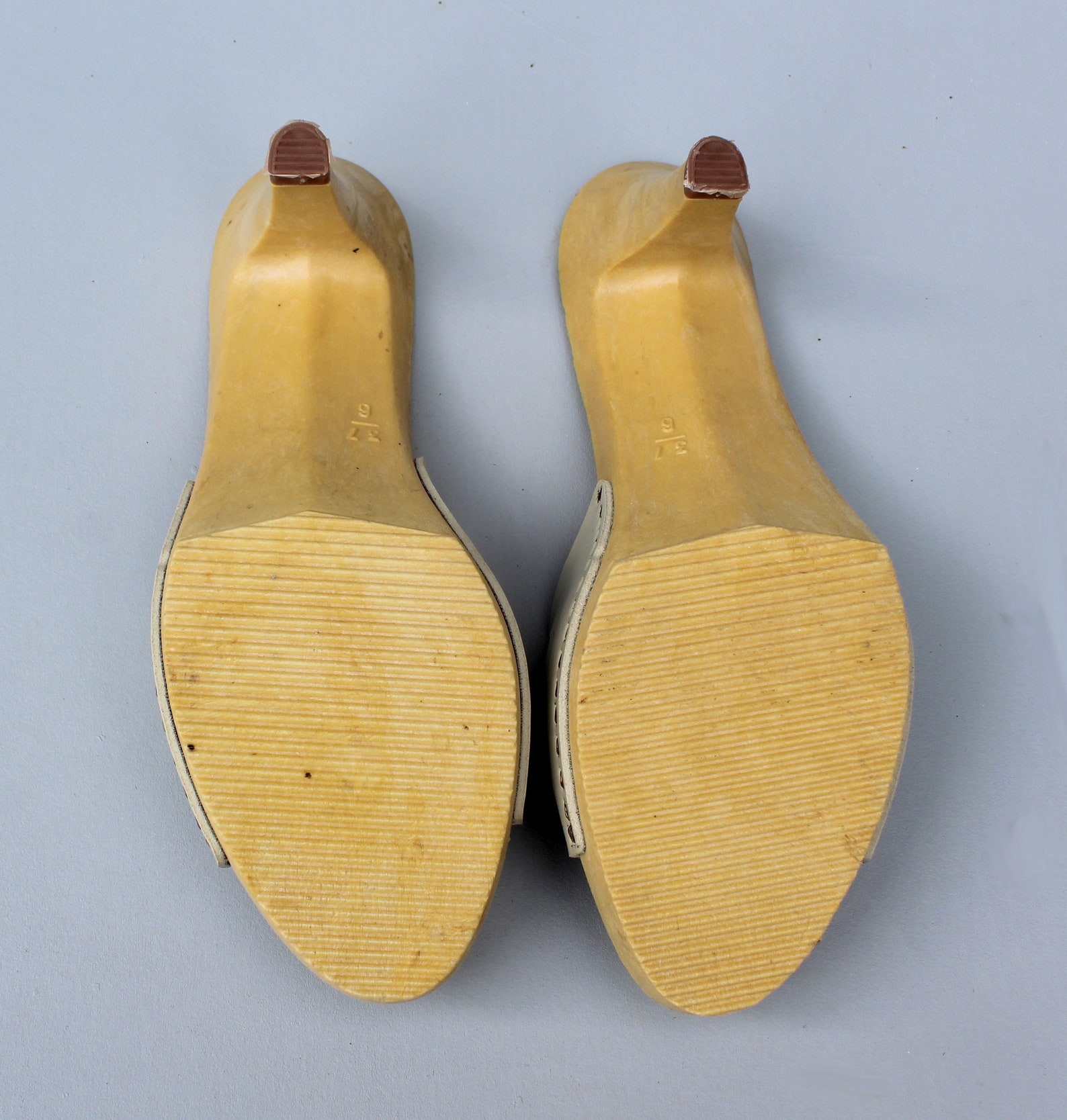 1970s Heel Slides / Vintage 70s Stilettos US5 FR36 / 70s | Etsy