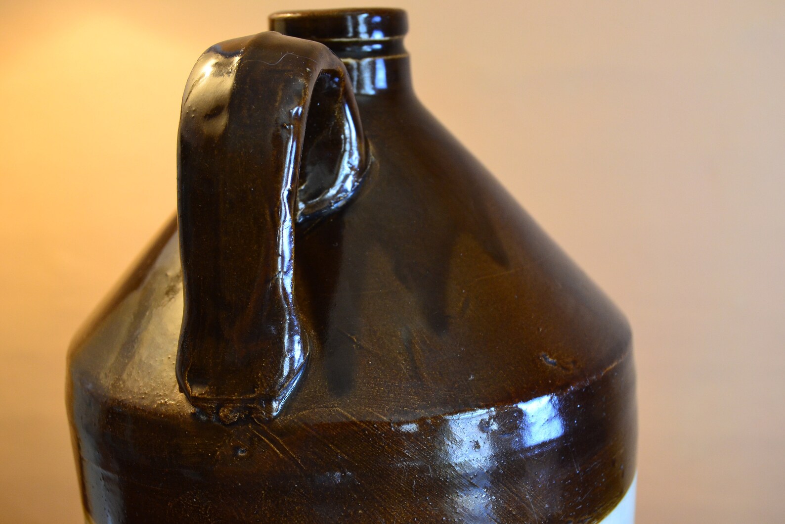 Set of 2 Antique Whiskey Jugs, Antique Stoneware Pottery, Matched Set ...