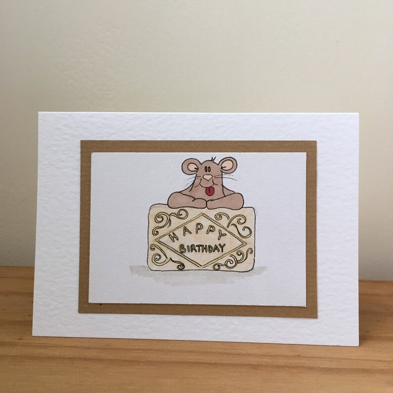 Custard Creams Birthday Card - Etsy