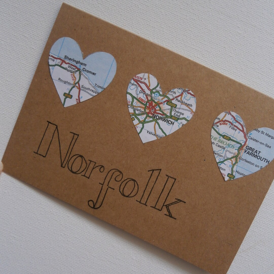 Une place dans ton coeur Norfolk - Etsy France