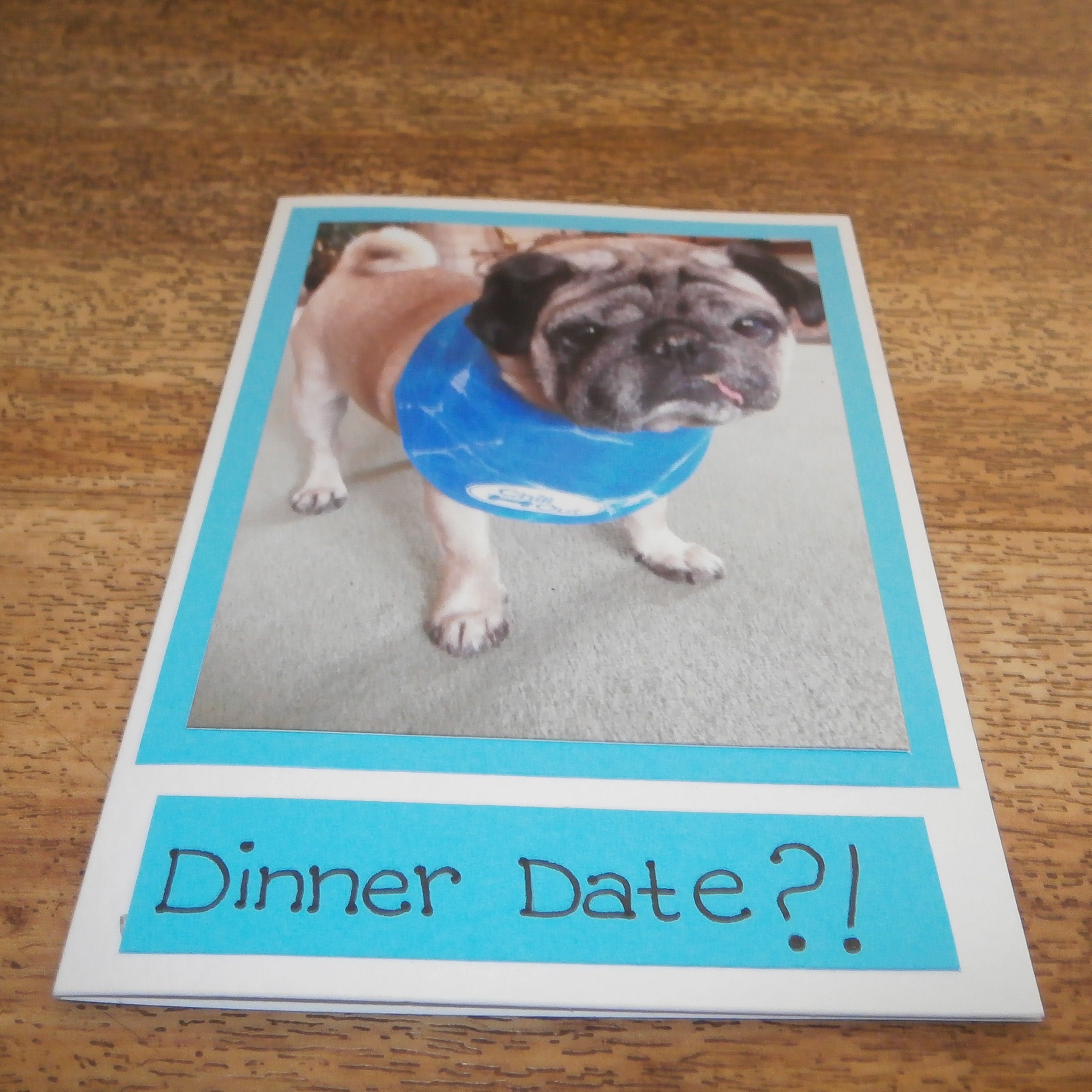 Pug Card. - Etsy UK
