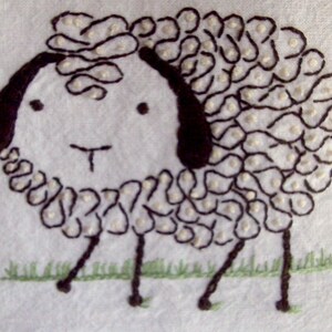 SHEEPLE - Hand Embroidery Pattern PDF - Etsy