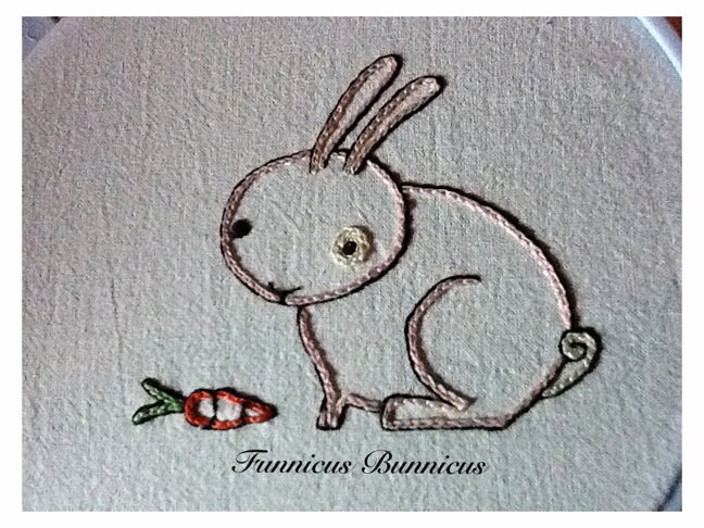 FUNNICUS BUNNICUS - Hand Embroidery Pattern - Etsy