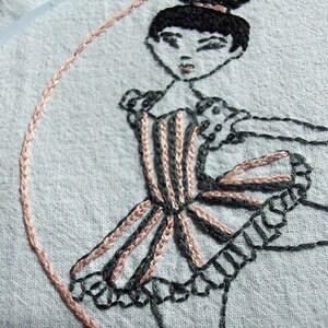 BALLET Hand Embroidery Pattern PDF | Etsy