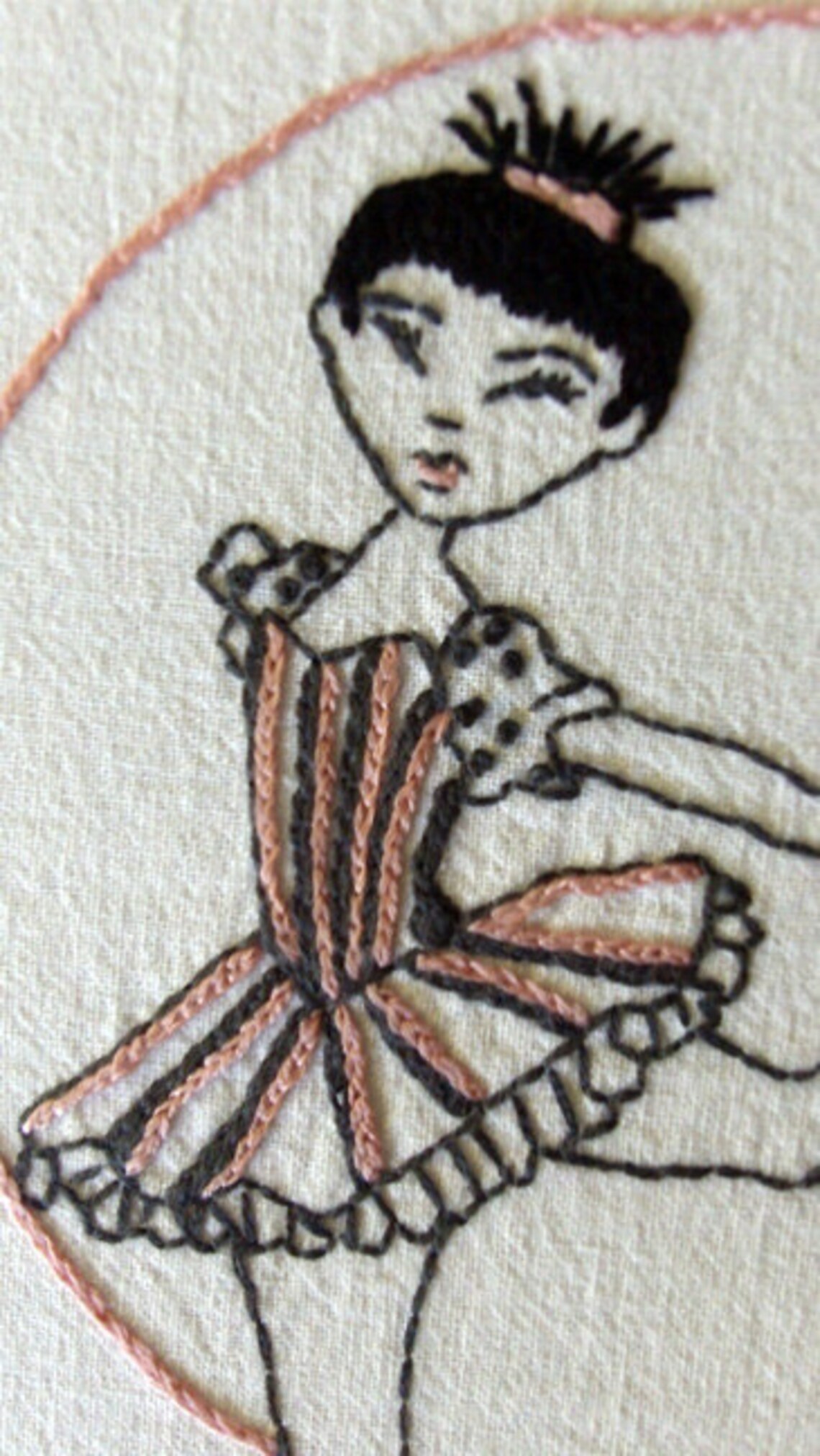 BALLET Hand Embroidery Pattern PDF | Etsy