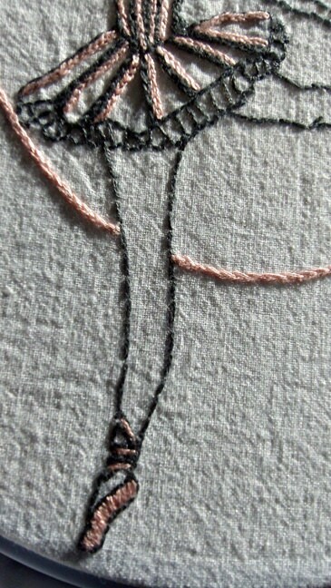 BALLET Hand Embroidery Pattern PDF | Etsy