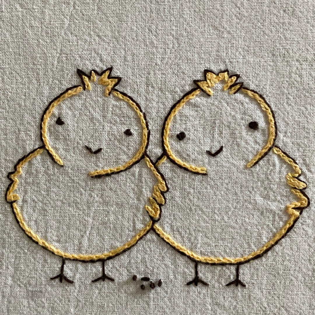 Chick a Dee Do Daw Day - Hand Embroidery Pattern PDF - Etsy