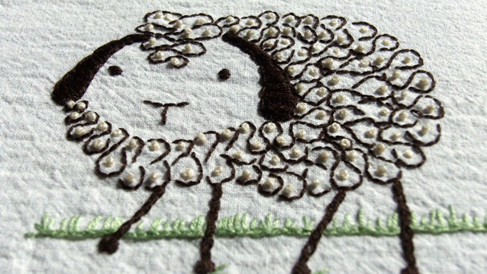 SHEEPLE Hand Embroidery Pattern PDF - Etsy