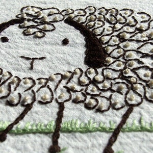 SHEEPLE Hand Embroidery Pattern PDF - Etsy