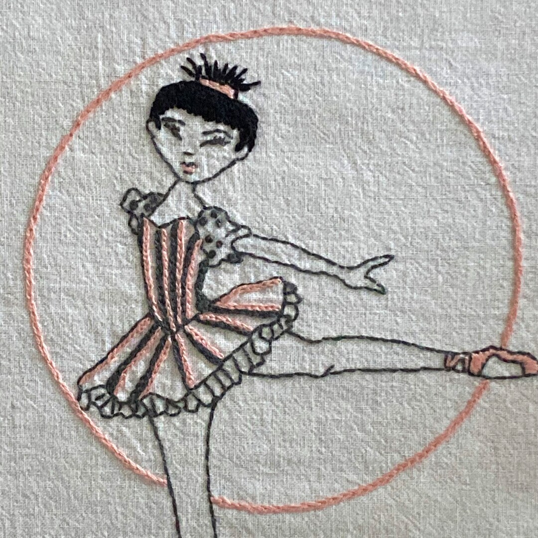 BALLET - Hand Embroidery Pattern PDF - Etsy