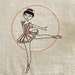 BALLET - Hand Embroidery Pattern PDF - Etsy