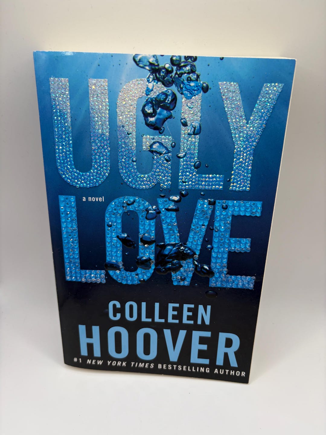 Hand Bedazzled Cover Ugly Love by Colleen Hoover Paperback – Custom Art ...