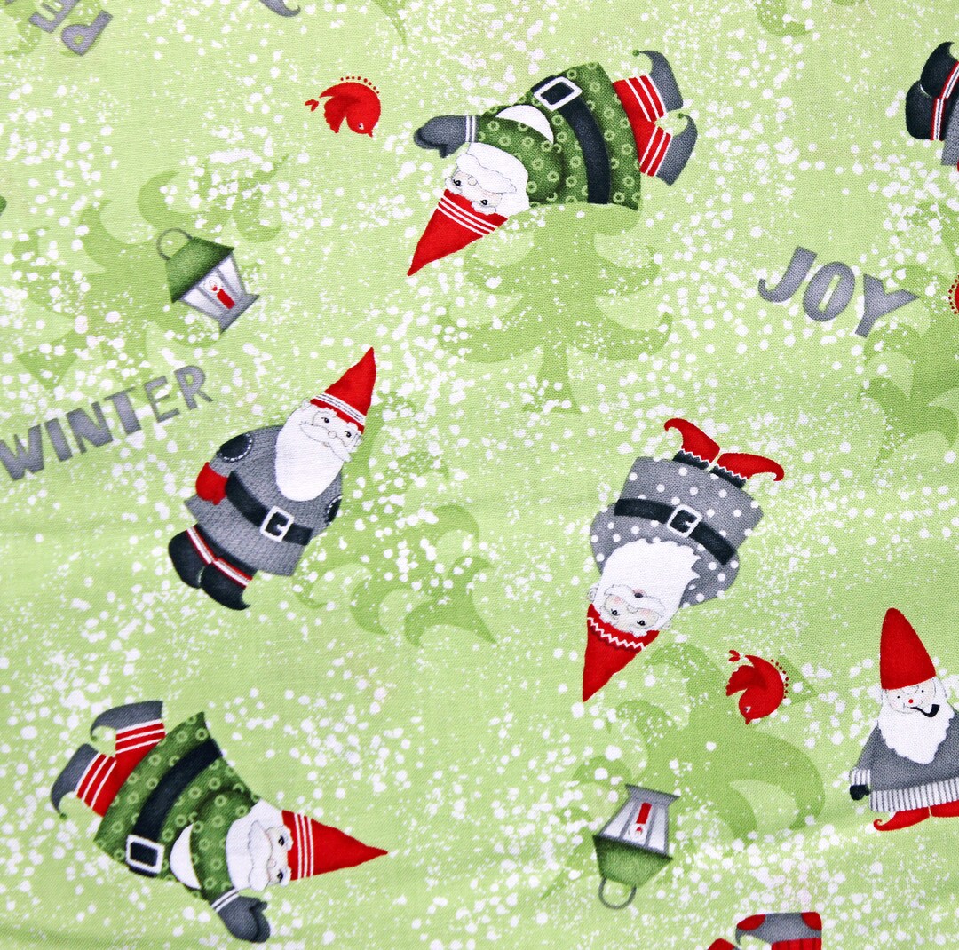 Winters Gnomes by Debbie Mumm for Wilmington Prints, # 67573, 100% ...