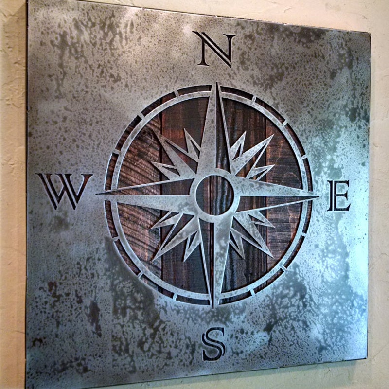 Compass Rose Art - Etsy