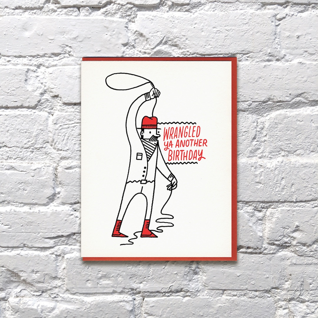 Wrangled Birthday - Etsy