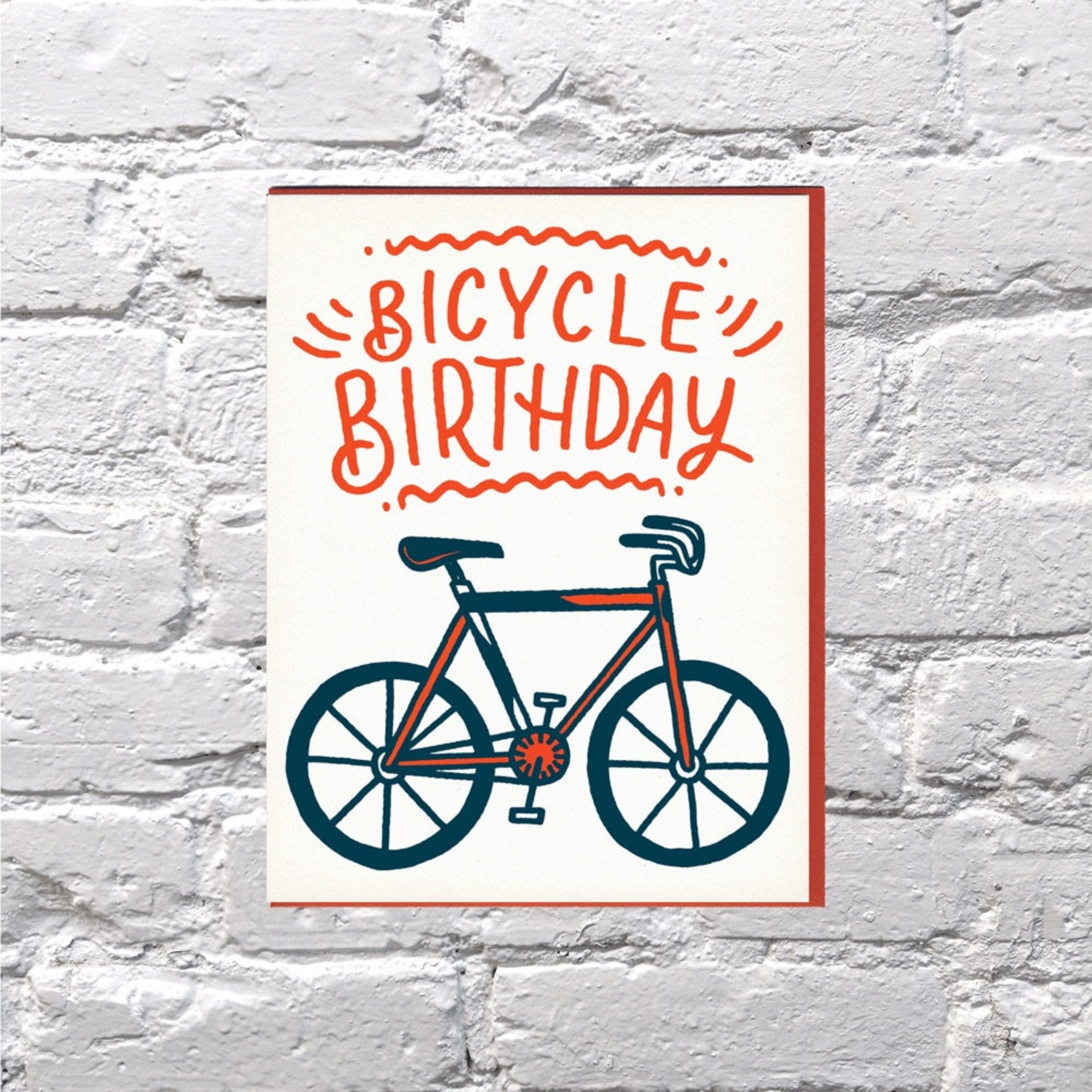 Bicycle Birthday - Etsy