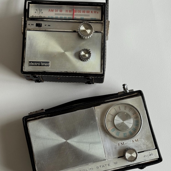 60s Transistor Radio - Etsy