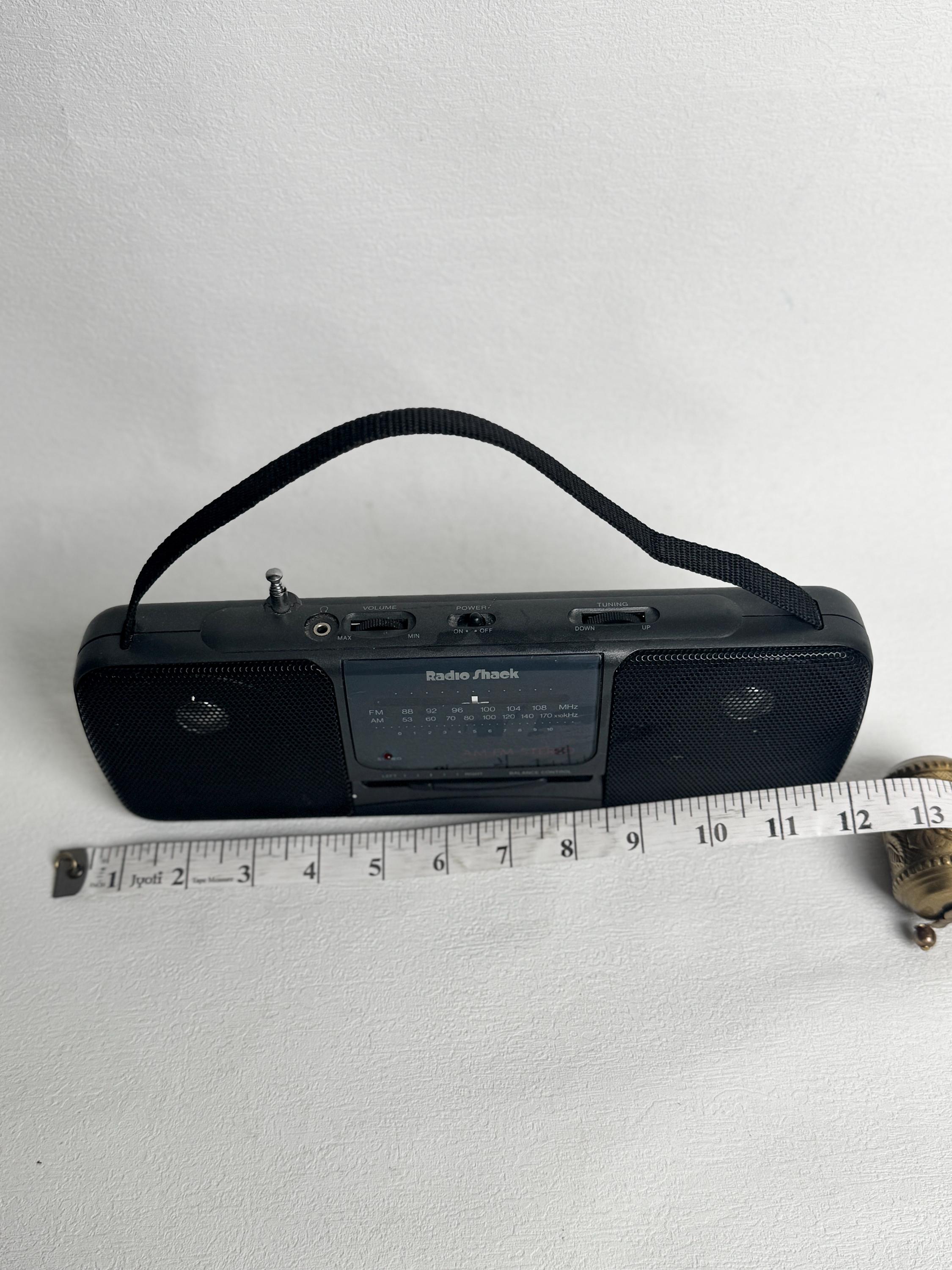 Vintage Radio Shack Boombox, 1990s Portable AM/FM Stereo - Etsy