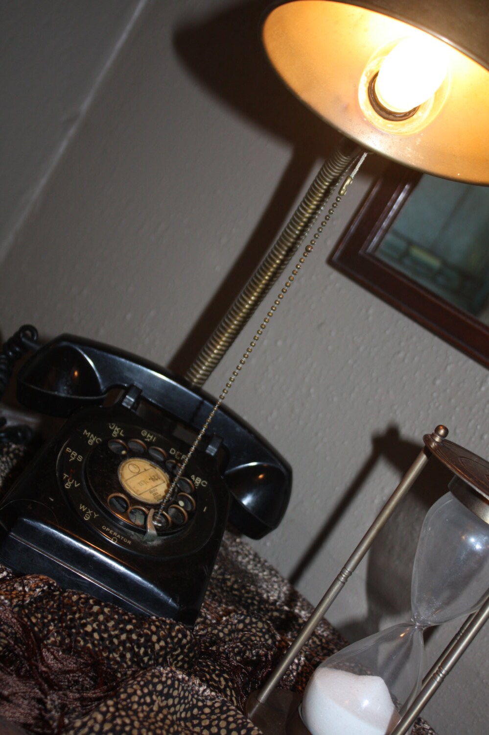 Vintage telephone articulated desk lamp. | Etsy