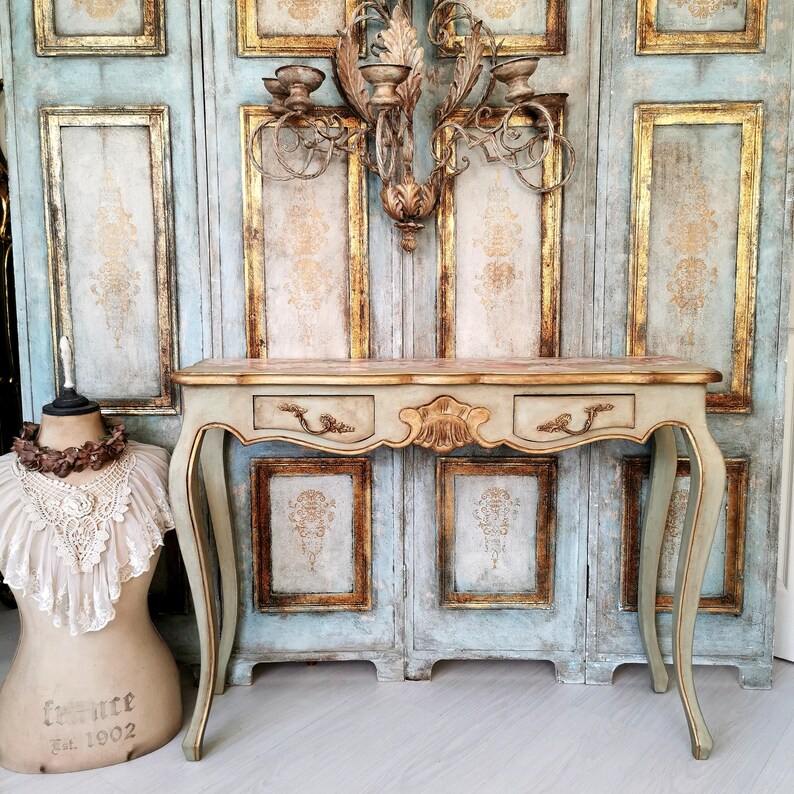 Beautiful Console Table French Style - Etsy UK