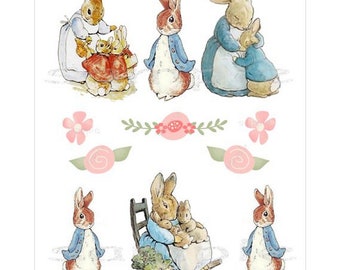 Iron on Peter Rabbit | Etsy