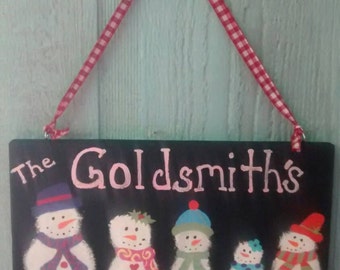 SNOWMAN Free Snow Shovel All You Want SIGN Season Holiday Plaque ...