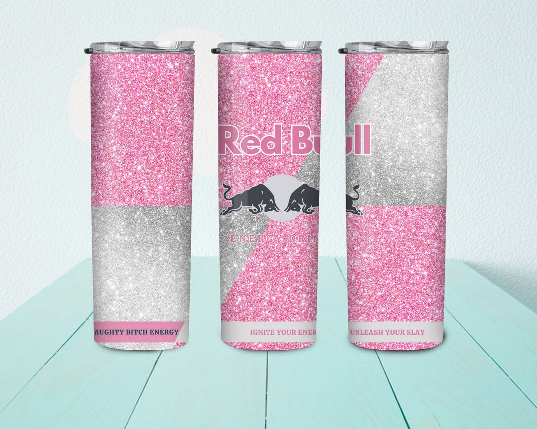 Super Glitter Pink Red Bull 20oz Digital Download File PNG - Etsy Australia