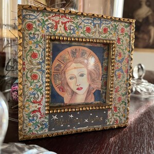 Framed Goddess Picture 5-inch Square, Home, Shrine - Etsy