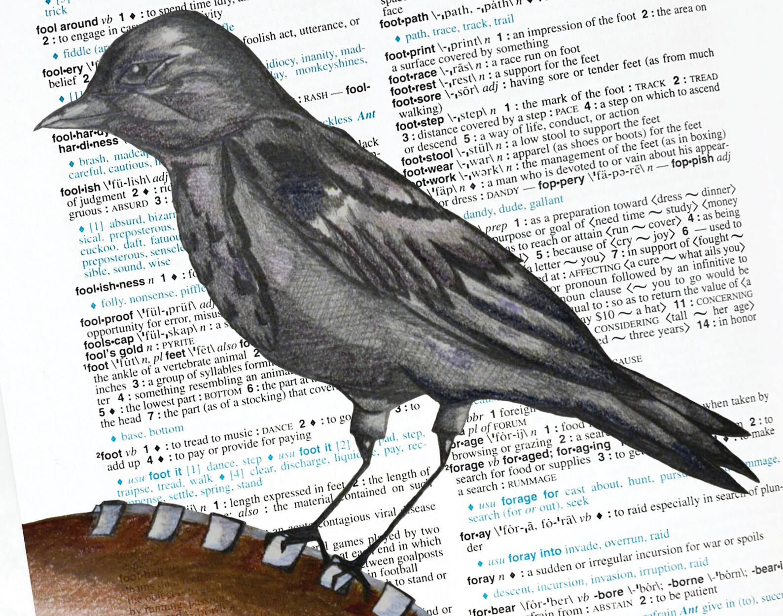 Baltimore Ravens Football Dictionary Art Print Football Wall - Etsy