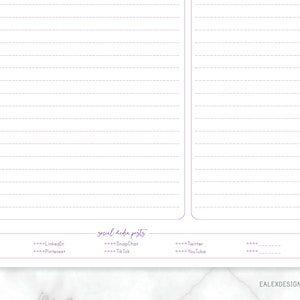 PRINTABLE Small Business Daily Task Checklist, Goals Worksheet, Daily ...