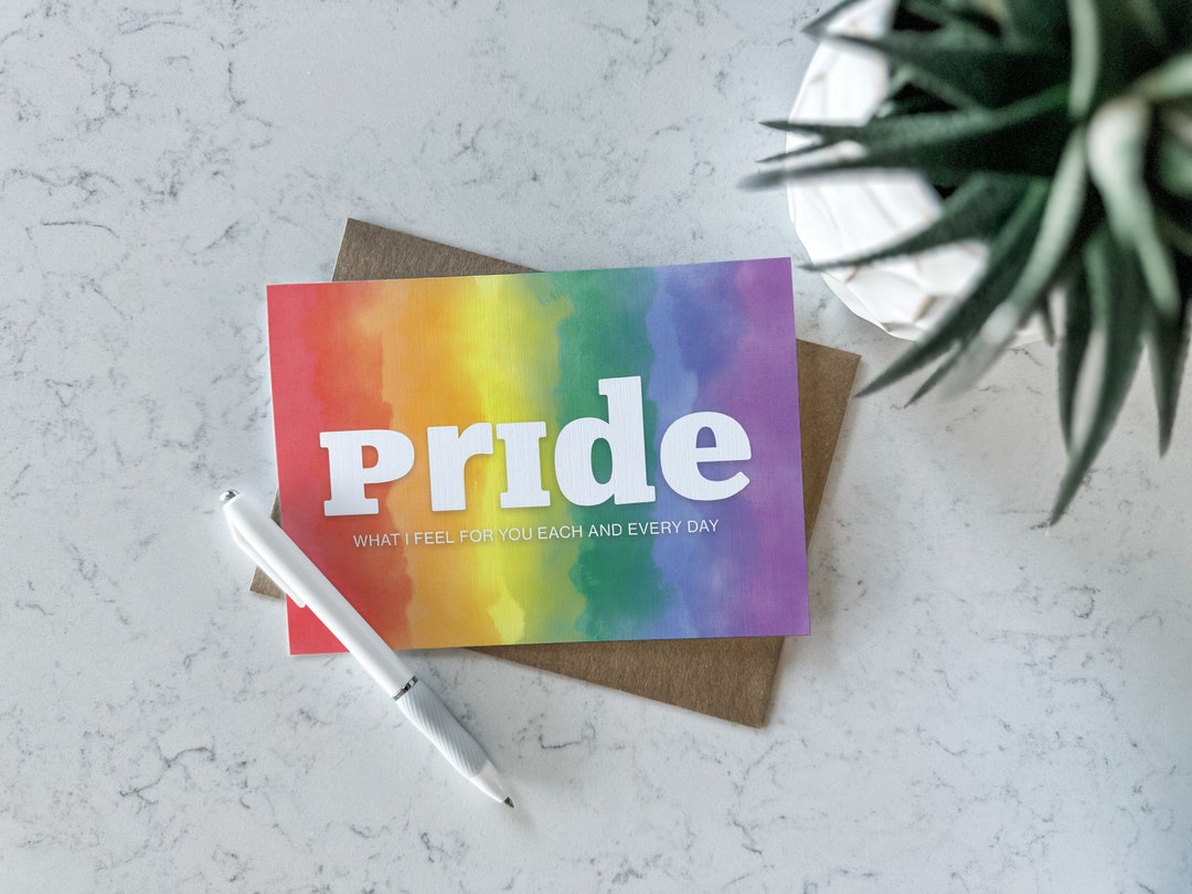 PRINTABLE Pride, What I Feel for You Every Day, LGBTQ+, Inclusivity ...
