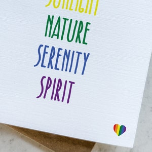 PRINTABLE the Meaning of Pride Greeting Card, LGBTQ, Inclusivity and ...