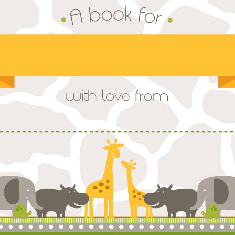 Childrens Bookplates - Etsy