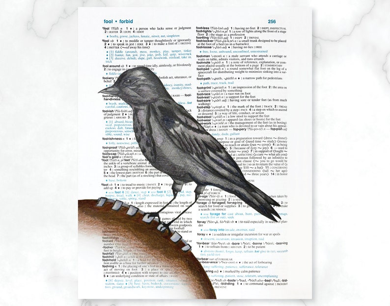 Baltimore Ravens Football Dictionary Art Print Football Wall - Etsy