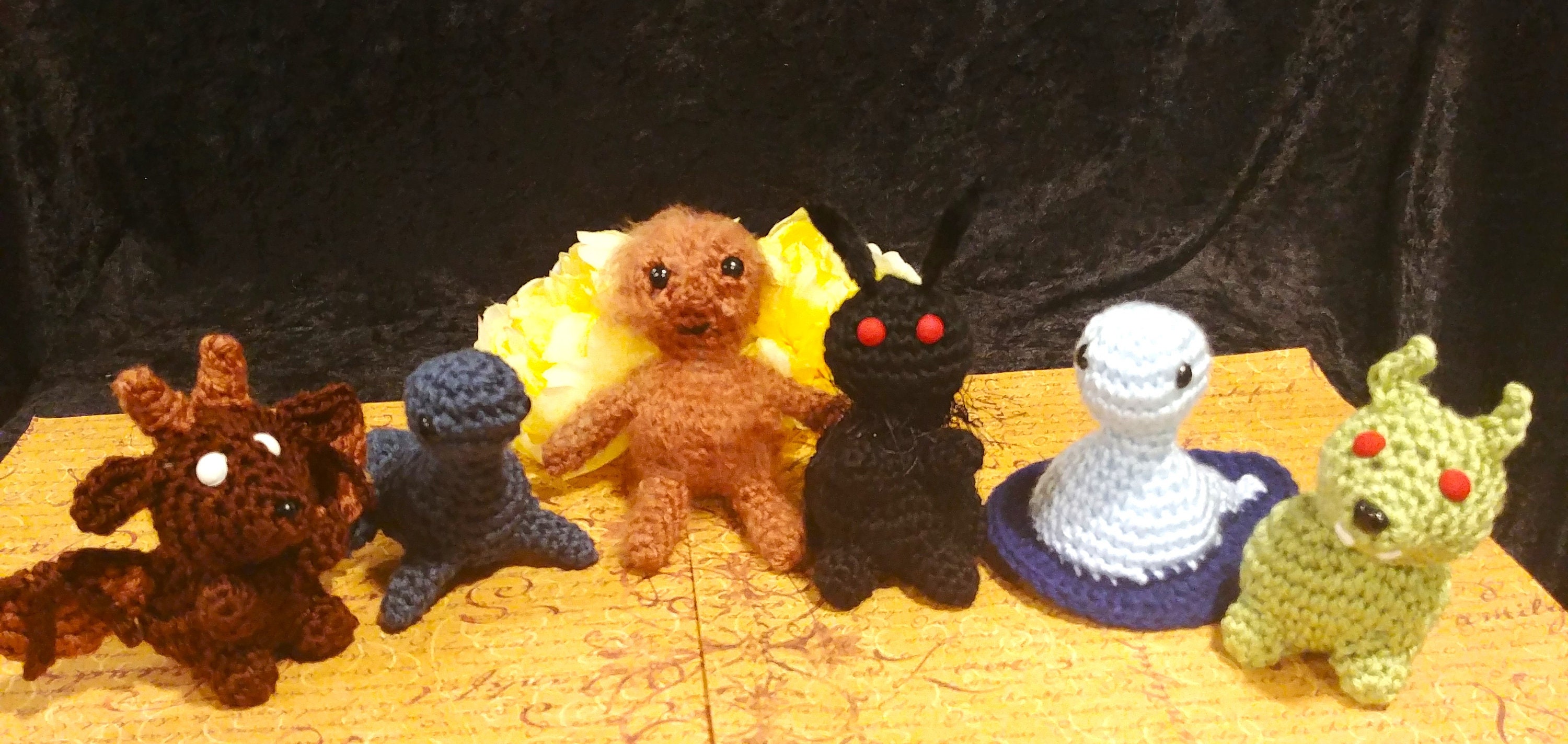 Baby Cryptids, Amigurumi, Ready to Ship, Hand Crochet - Etsy