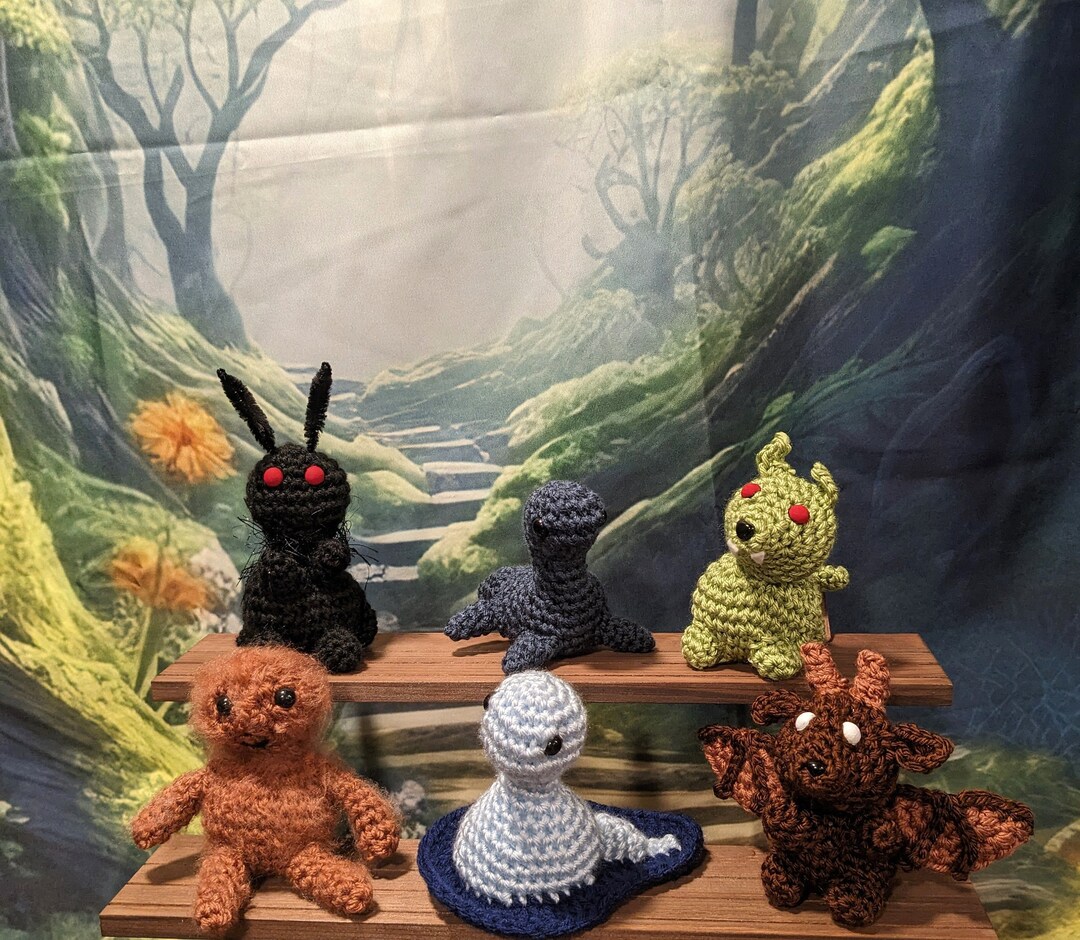 Baby Cryptids, Amigurumi, Ready to Ship, Hand Crochet - Etsy