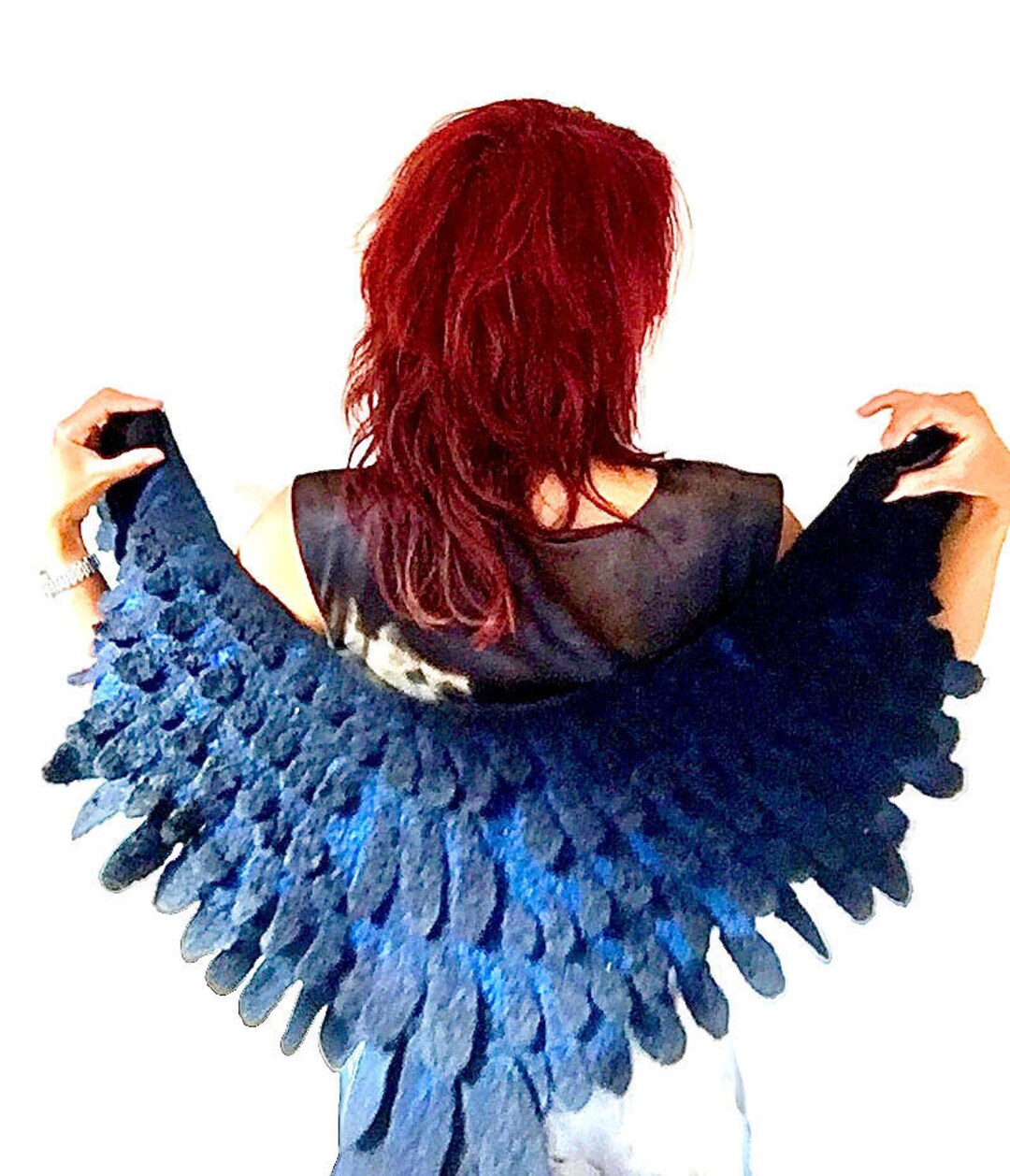 Raven Crow Wings Cape - Etsy