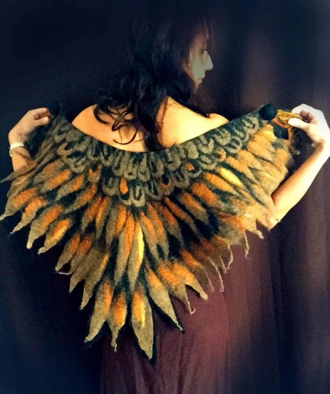 Walking Dead Eagle Wings Cape - Etsy