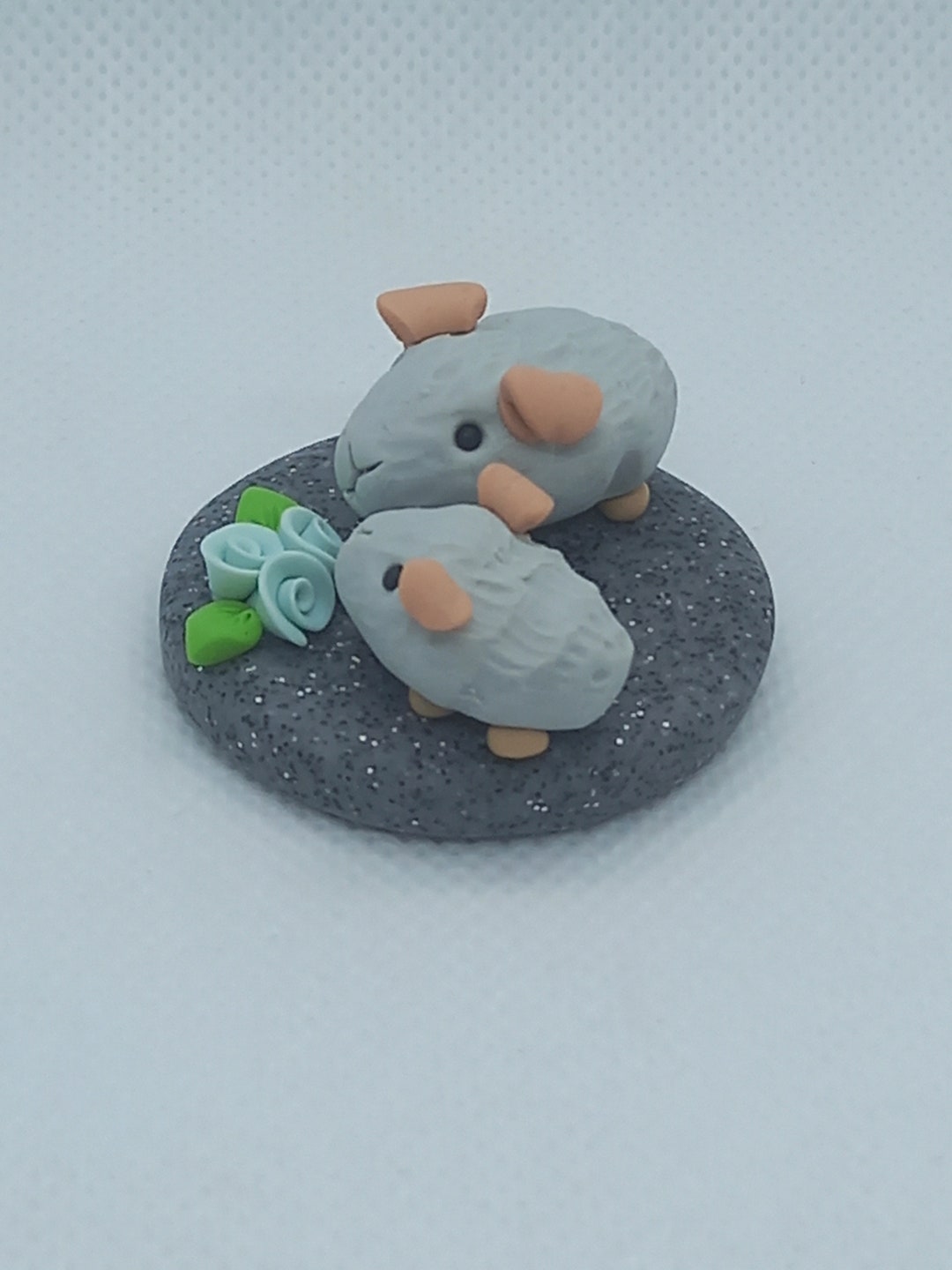 Miniature Guinea Pigs, Made From Polymer Clay, Mother's Day Gift - Etsy