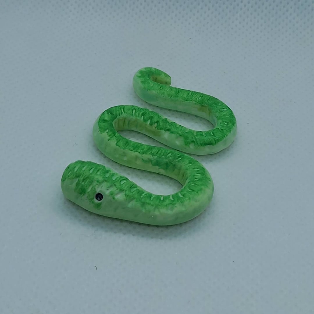 Miniature Snake, Polymer Clay - Etsy